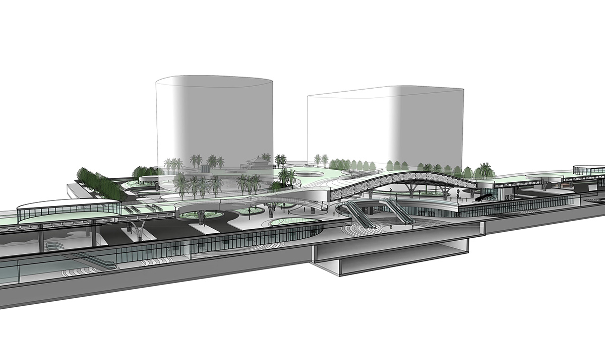 Kaohsiung Station Revit - Johan Hanegraaf