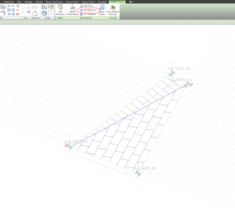 Sloped surface patterns in Revit - Johan Hanegraaf